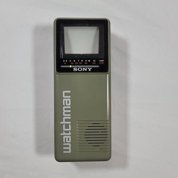 Sony | Portable Audio & Video | Vintage Sony Watchman Fda Bw Handheld ...